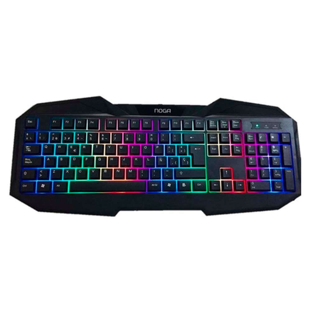 Teclado Gamer Pc Usb Retroiluminado Led Noga - haman.com.ar